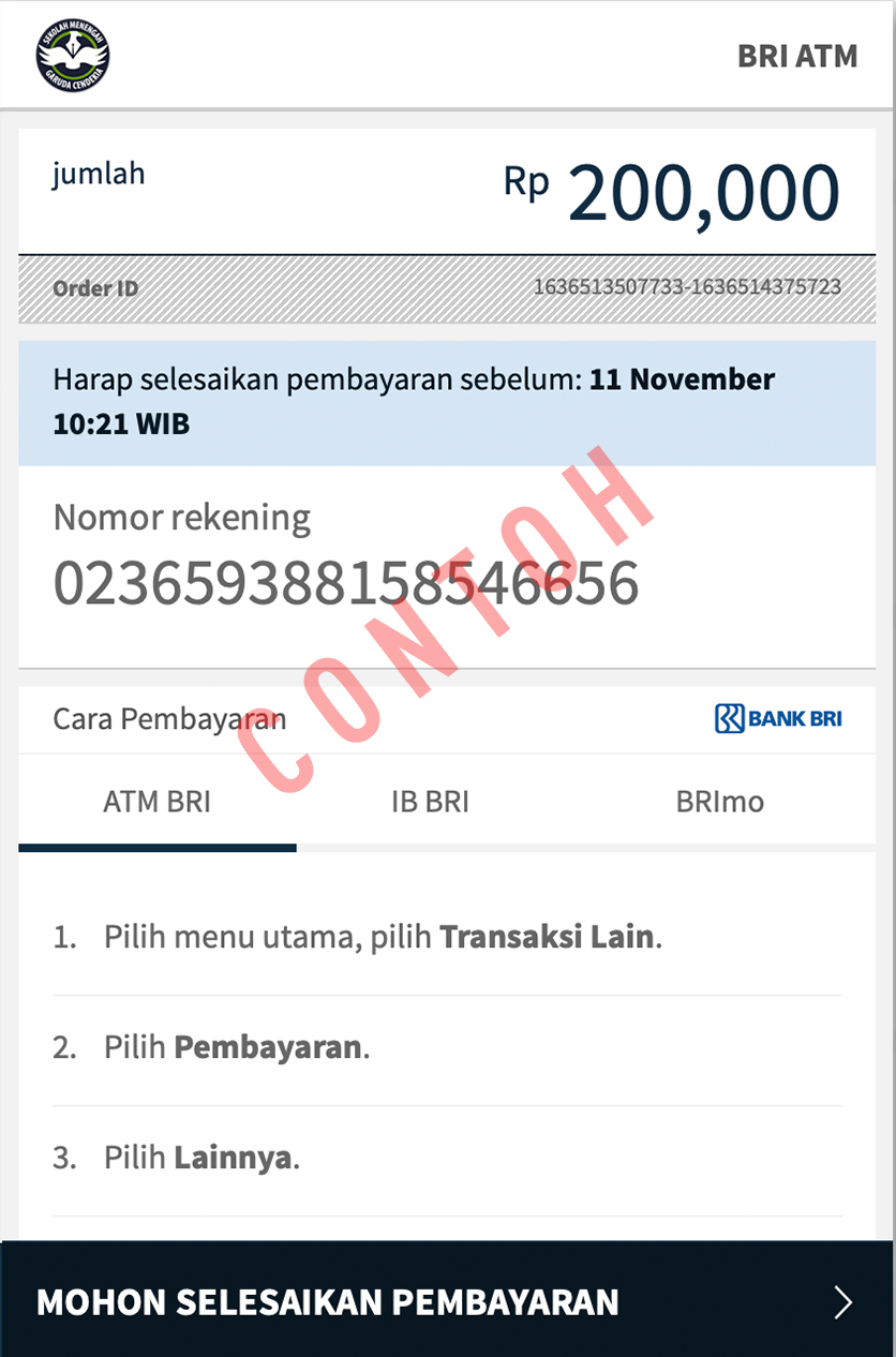 Cara Mendaftar dan Pembayaran – PSB Garuda Cendekia